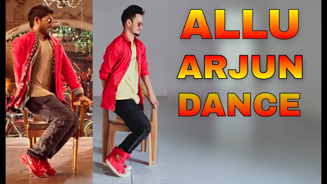 Allu Arjun Dance | Top Lesi Poddi Dance Steps Tutorial ...