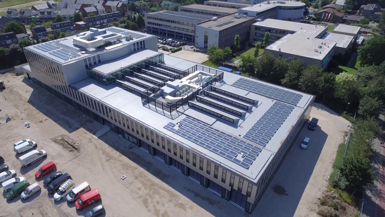 Nieuwbouw Technova College Ede, juni 2018 - YouTube