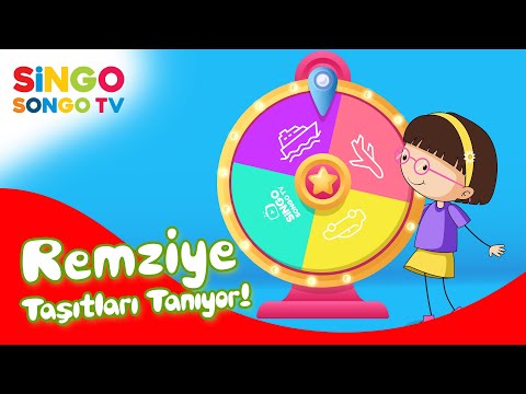 REMZİYE Taşıtları Tanıyor 🚗✈️ – SingoSongo TV I İsme Özel Çocuk Şarkıları 🎵