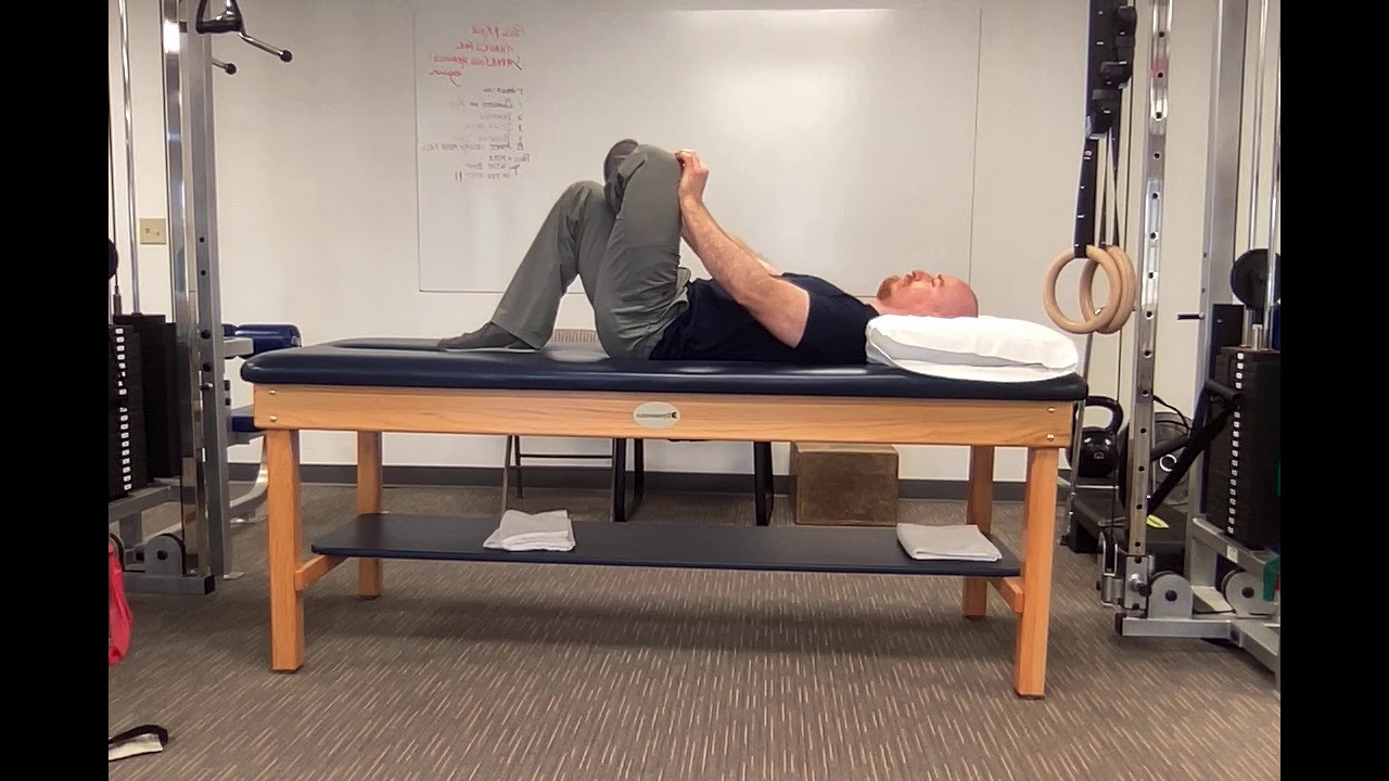 Hip FABER Stretch - YouTube