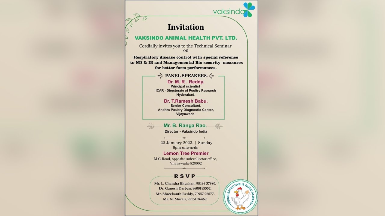 Vaksindo Animal Health Pvt Ltd - YouTube