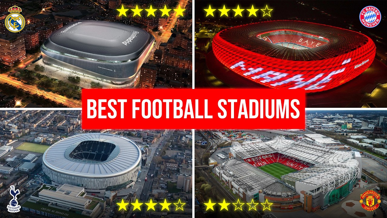 The 10 Best Football Stadiums In The World Today - YouTube