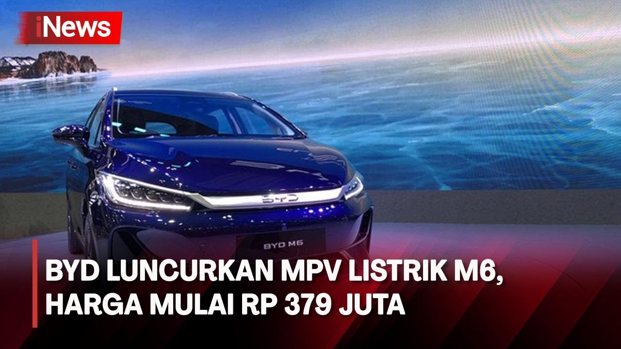 BYD Luncurkan Mobil MPV untuk Keluarga Indonesia - iNews Siang 18/07 - YouTube