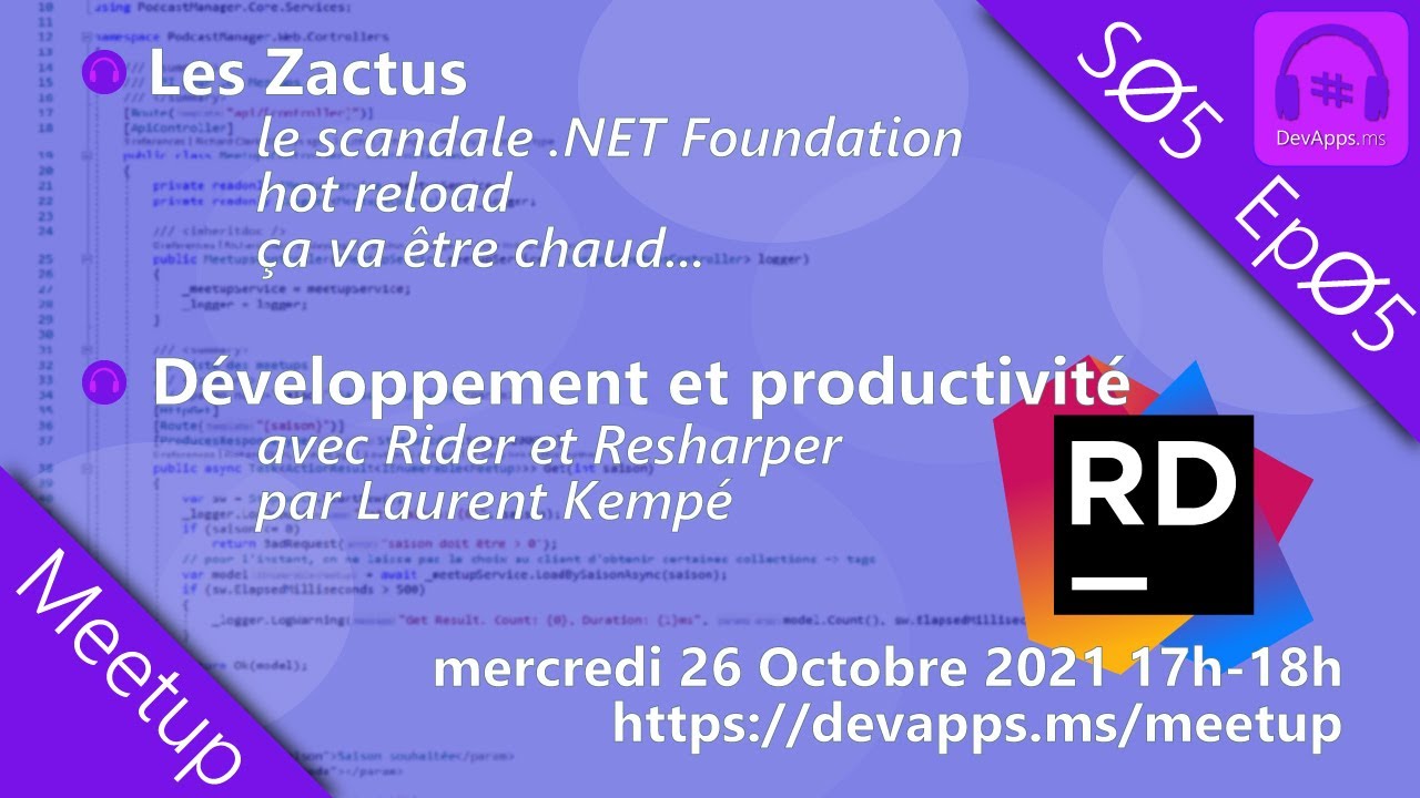 Online Meetup DevApps S05 Ep05 - YouTube