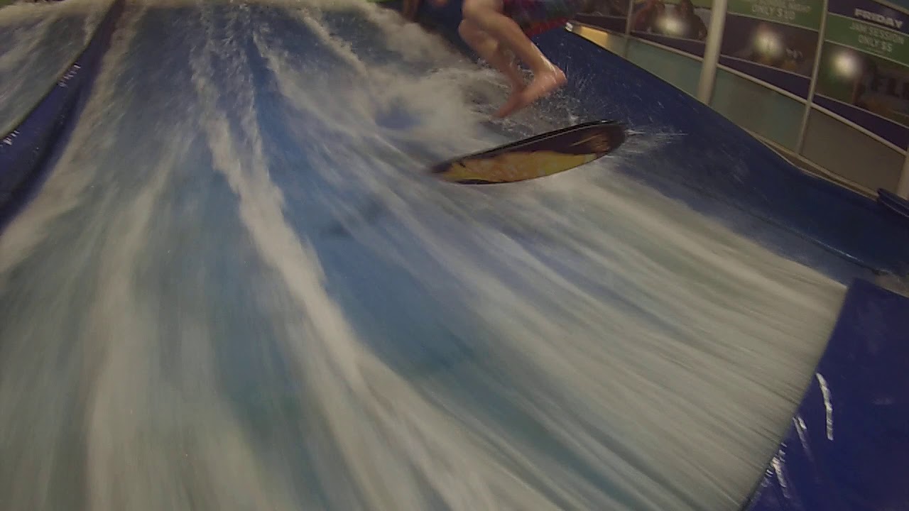 FlowRider in Ogden Utah Salomon Center Pro Flowboarding Contest Go Pro ...