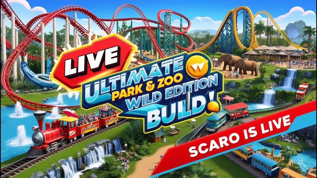 🎢 Reviving a Timeless Classic! RollerCoaster Tycoon 3 Wild – Ultimate ...