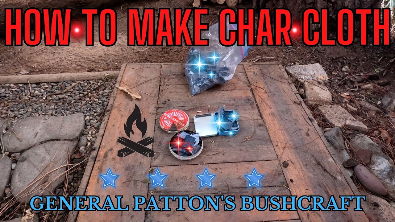 HOW TO MAKE CHAR CLOTH 🔥🔥🔥 - YouTube