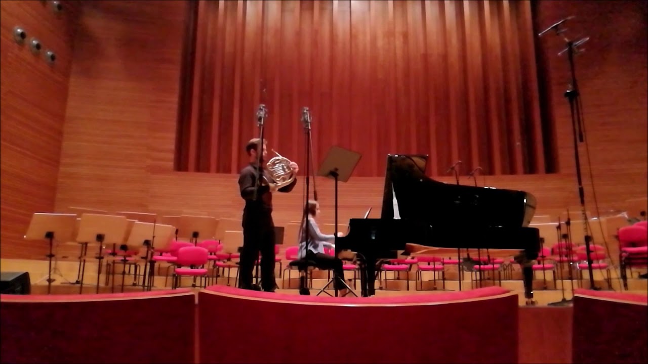 Eugène Bozza - "En fôret" for horn & piano Pawel Cal - french horn ...