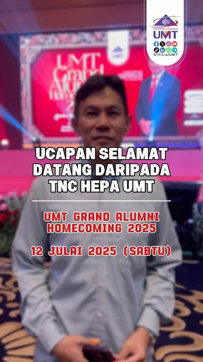 Persiapan program Grand Alumni Homecoming UMT 2025 - YouTube