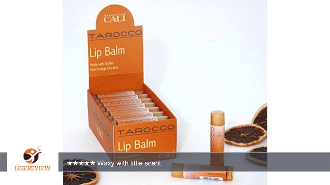 Cali Cosmetics Tarocco Lip Balm Sicilian Red Orange .15oz | Review/Test ...