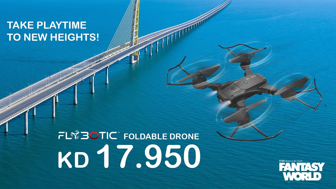 Silverlit Flybotic Foldable Drone - YouTube