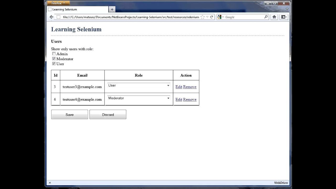 Basic Website Testing Using Selenium - Scenario - YouTube