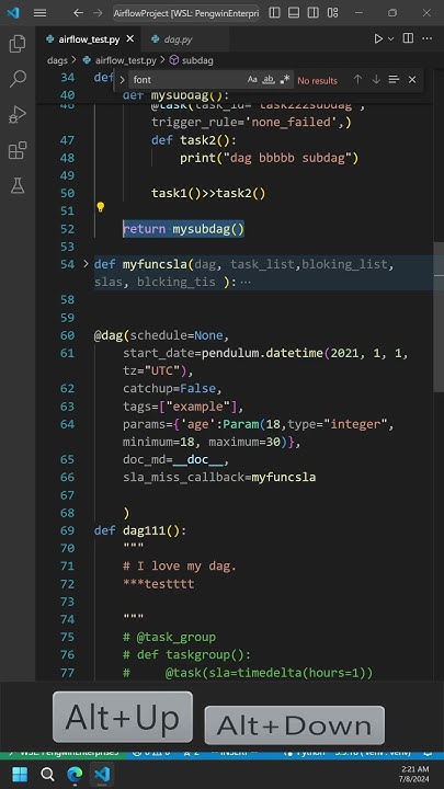 How to Move the Line Up or Down VSCODE - YouTube