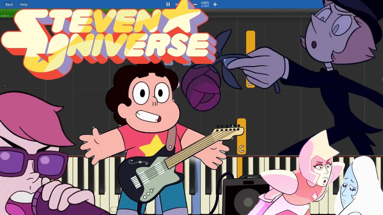 Steven Universe Piano Medley - Compilation of Songs - YouTube