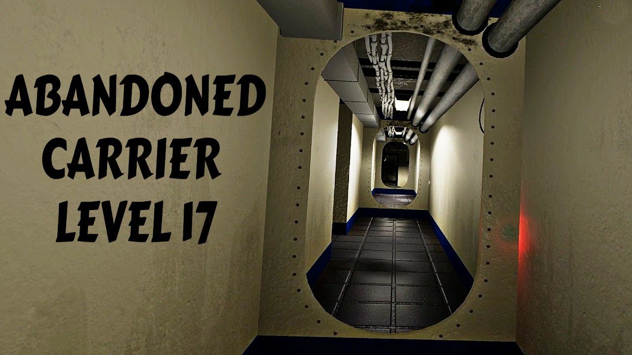 Exploring The Backrooms - Abandoned Carrier - Level 17 - VR - YouTube