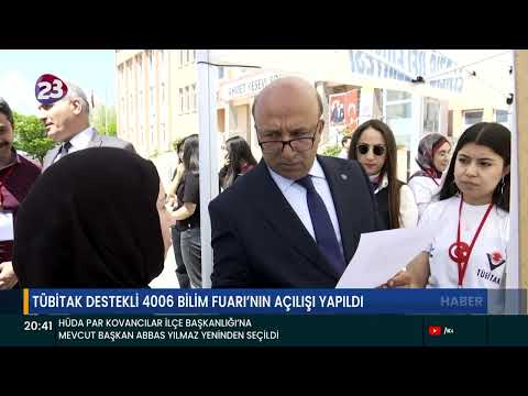 TÜBİTAK DESTEKLİ 4006 BİLİM FUARI’NIN AÇILIŞI YAPILDI