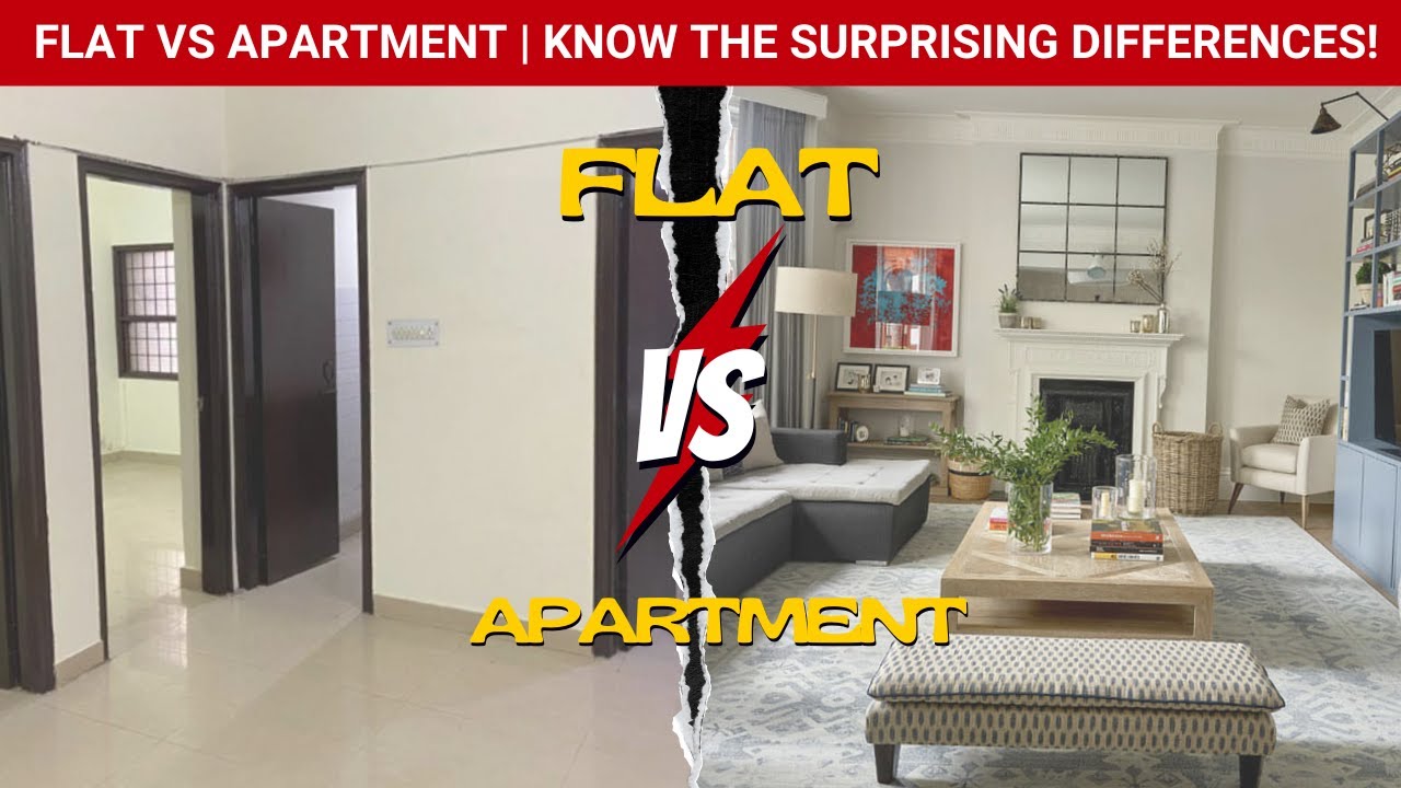 Difference between Flat & Apartment | Why You Should Prefer Apartment ...