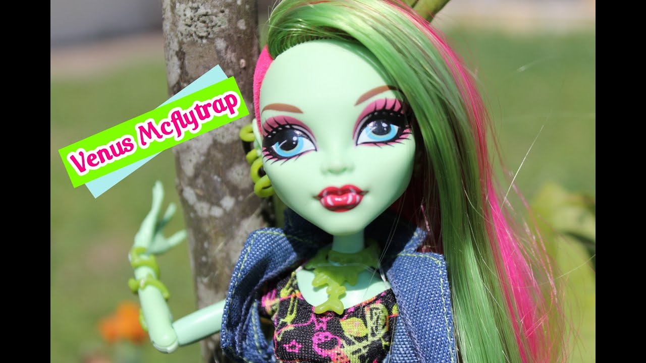 Monster high VENUS-MCFLYTRAP REVIEW PT/BR - YouTube