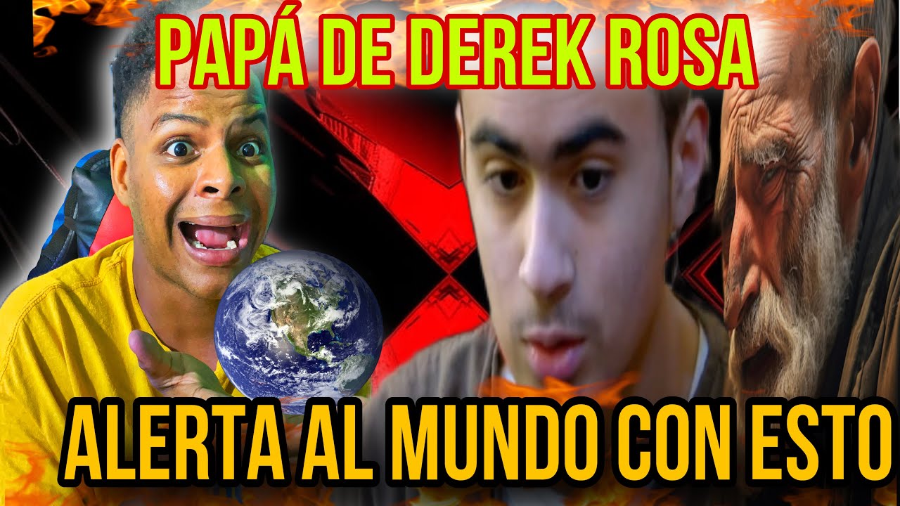 PAPÁ DE DEREK ROSA PONE AL MUNDO A LLORAR CON ESTA PALABRA 😱 - YouTube
