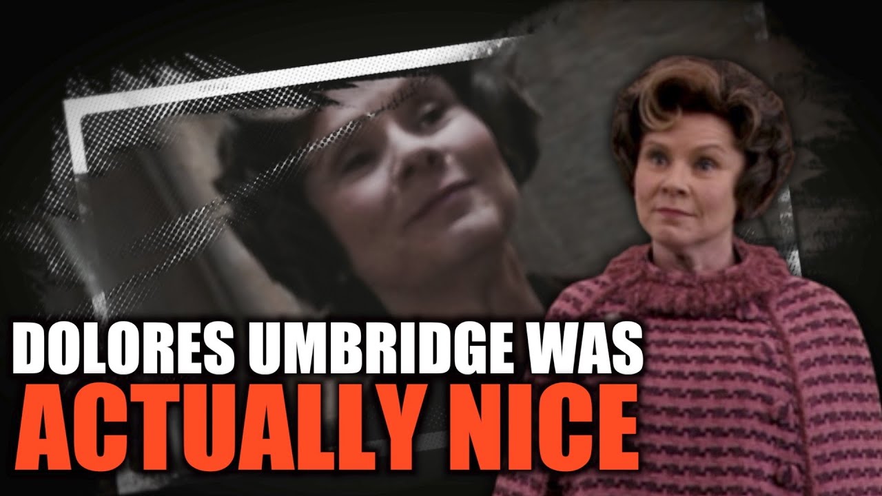 5 Times Umbridge Was ACTUALLY Nice - YouTube