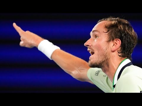 Daniil Medvedev rages at umpire and says 'you have deep problems' after being told off - YouTube