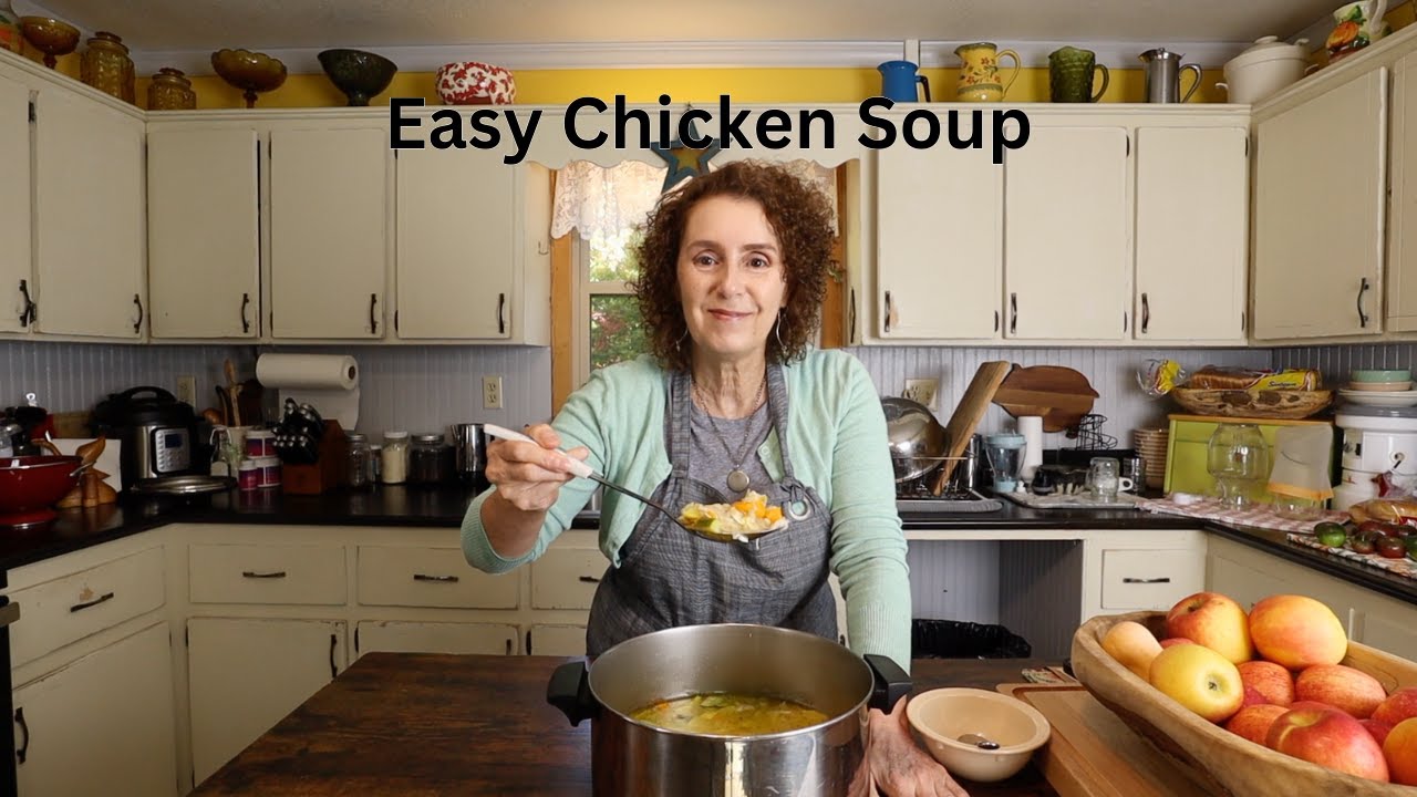 Easy Quick Yummy Chicken Soup I Make for My Family - YouTube