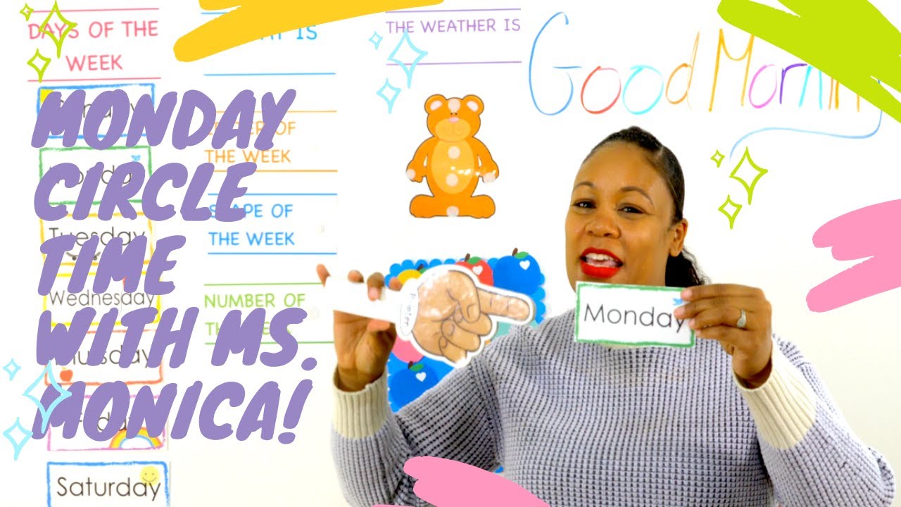 Monday - Preschool Circle Time - Learn at Home - Monday 4/27 - YouTube