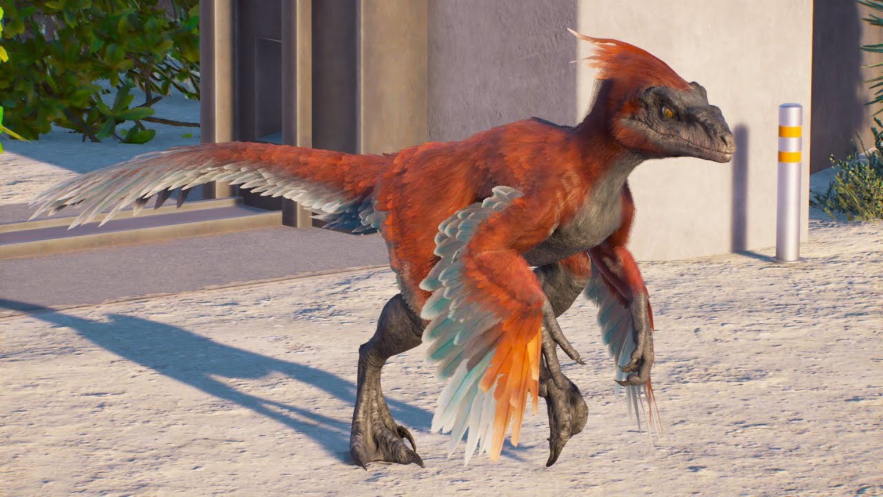 PYRORAPTOR in Jurassic World Evolution 2 - YouTube