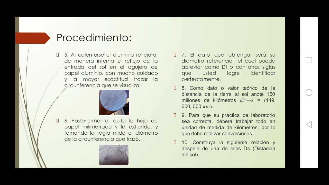 Proyecto para Calcular el diametro del Sol - YouTube