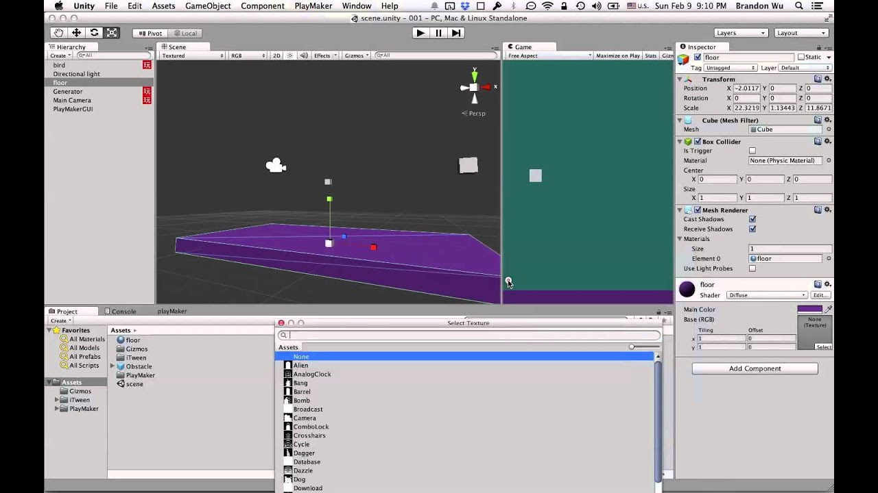 Making a Flappy Bird Prototype — 03. Game Over and Scrolling Floor ...