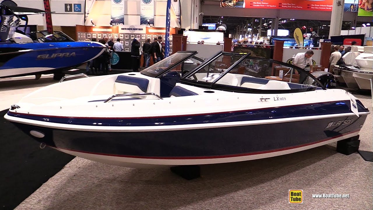 2017 Larson LX 160 S Motor Boat - Walkaround - 2017 Toronto Boat Show ...