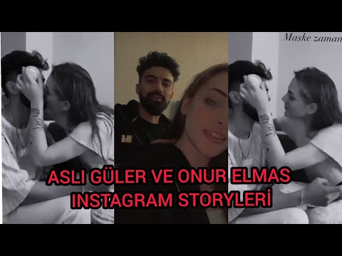 ASLI GÜLER VE ONUR STORY ATTI 😱 BÜTÜN STORYLERİ