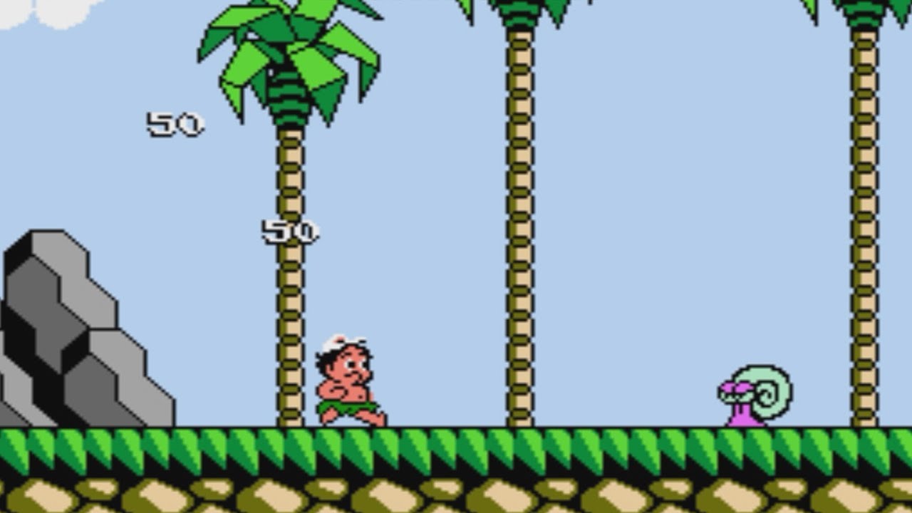 Adventure Island 3 (NES) - Gameplay | No Commentary - YouTube