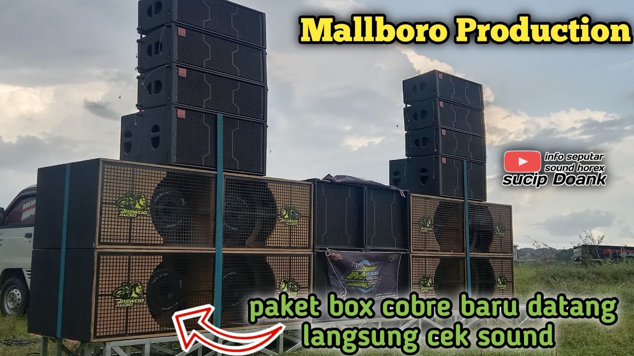Paket Box Cobre baru datang langsung cek sound (Mallboro Production ...