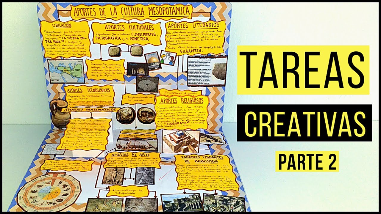 Tareas creativas│Creative tasks (Part 2) - YouTube