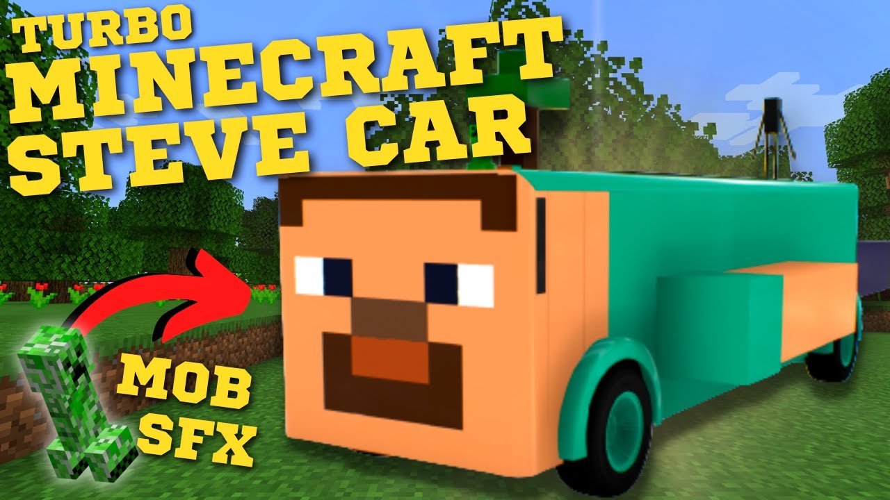 TURNING MINECRAFT STEVE INTO A CAR (Automation | BeamNG) - YouTube