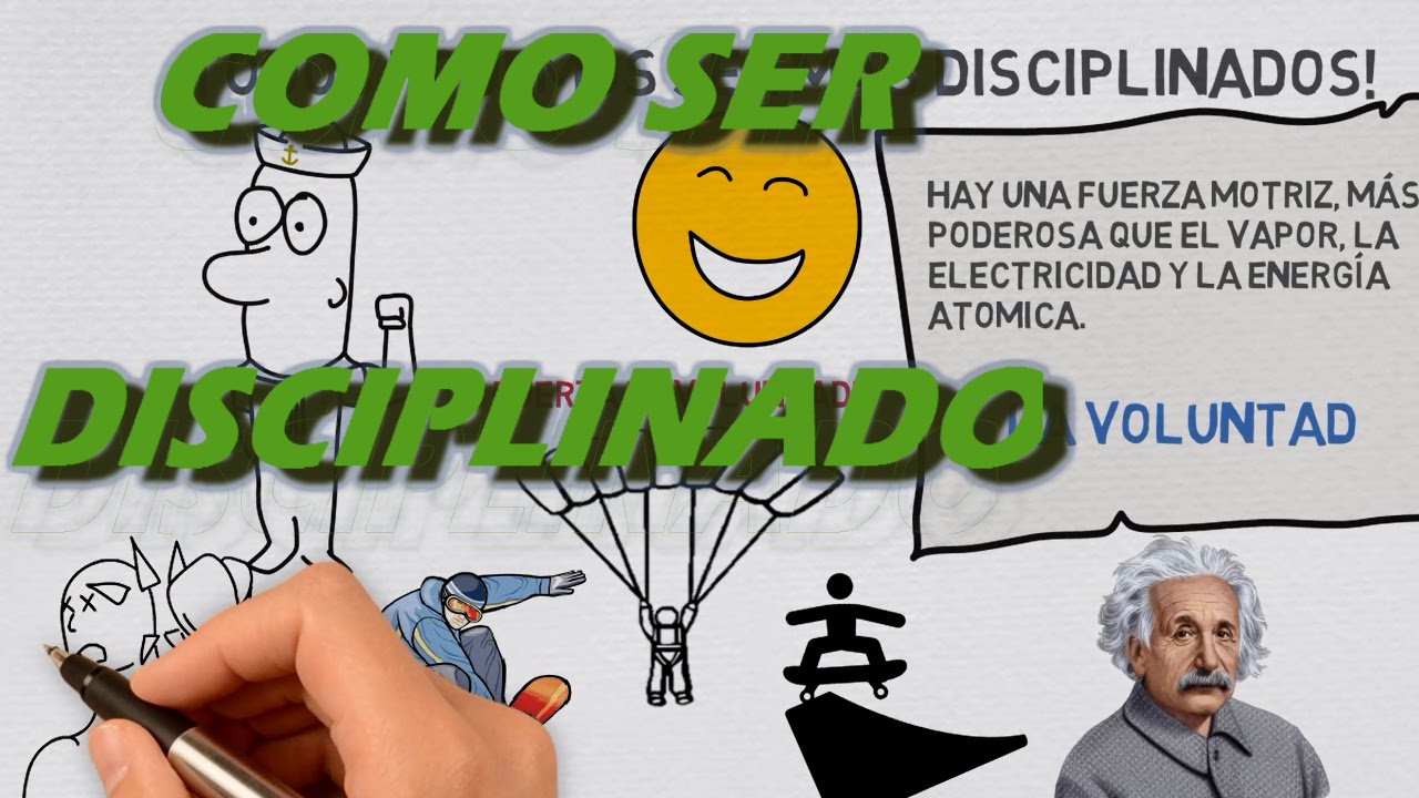 Cómo ser disciplinado - principio de éxito - Animado - YouTube