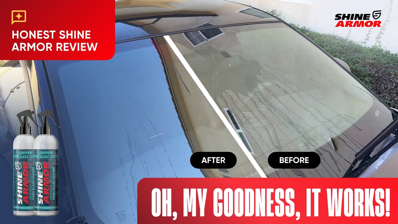 Shine Armor Graphene Ceramic Nano Glass Coating | Video Credits: @WAVYK ...