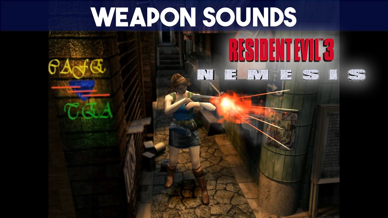 Resident Evil 3: Nemesis [Weapon Sounds] - YouTube