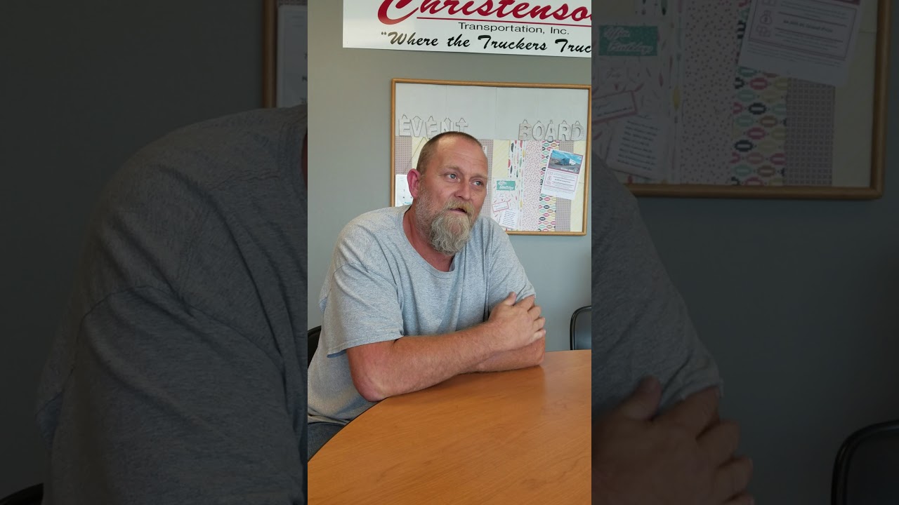 Allen Brooks on Christenson Transportation - YouTube