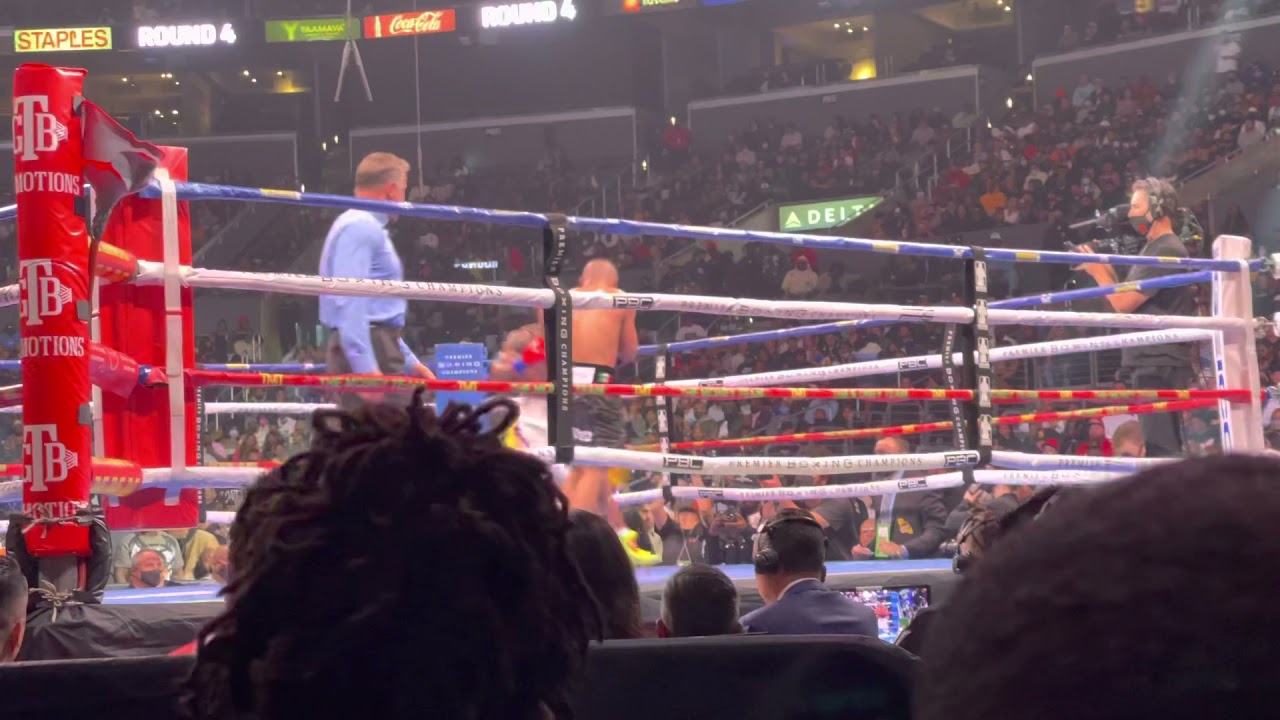 ISAAC PITBULL CRUZ VS GERVONTA TANK DAVIS RND 4 - YouTube