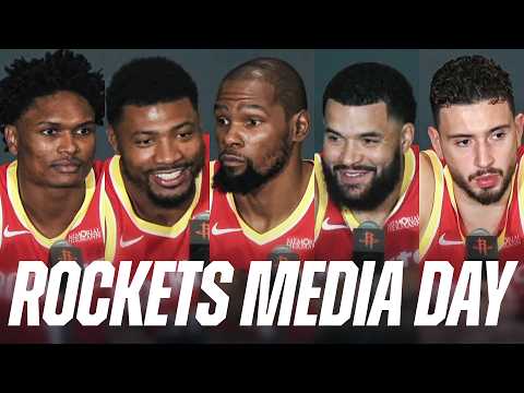 The Houston Rockets 2026-27 Media Day Press Conference