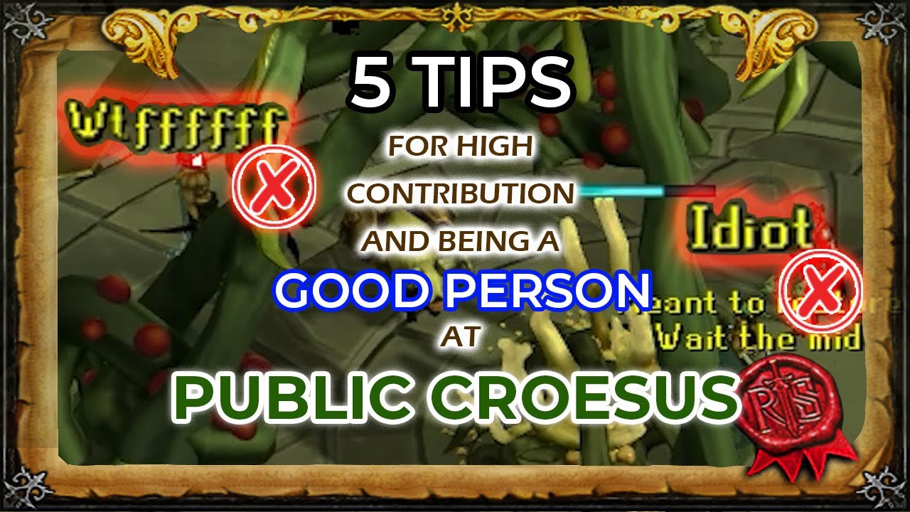 5 Tips for Scoring High in Public Croesus While Being a Good Person | Plus 4-Person Team ...
