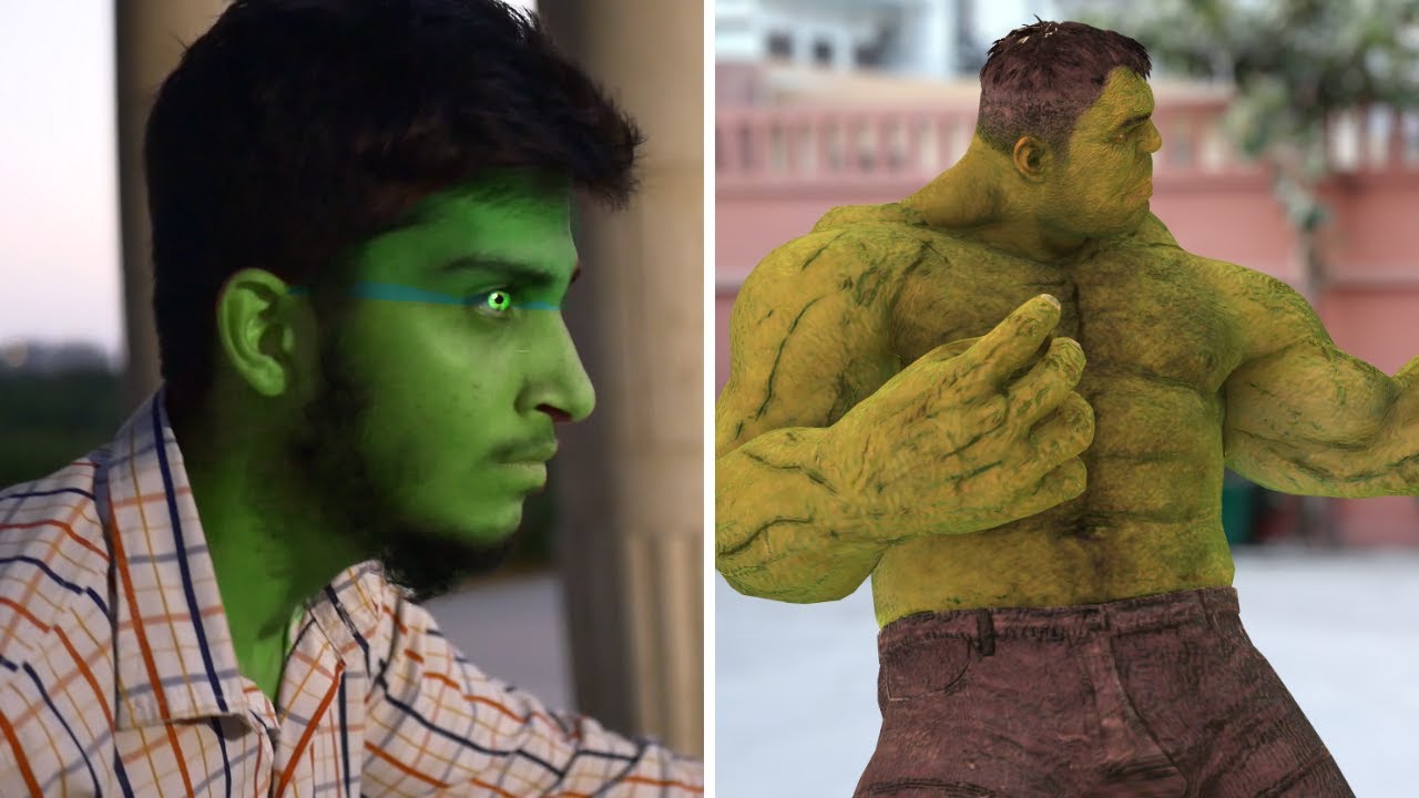 Hollywood Hulk VS Real Life Hulk! - YouTube