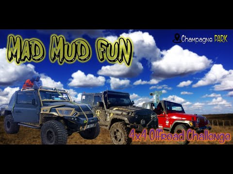 Mad Mud Fun || 4 x 4 Challenge || Champagne Park - YouTube