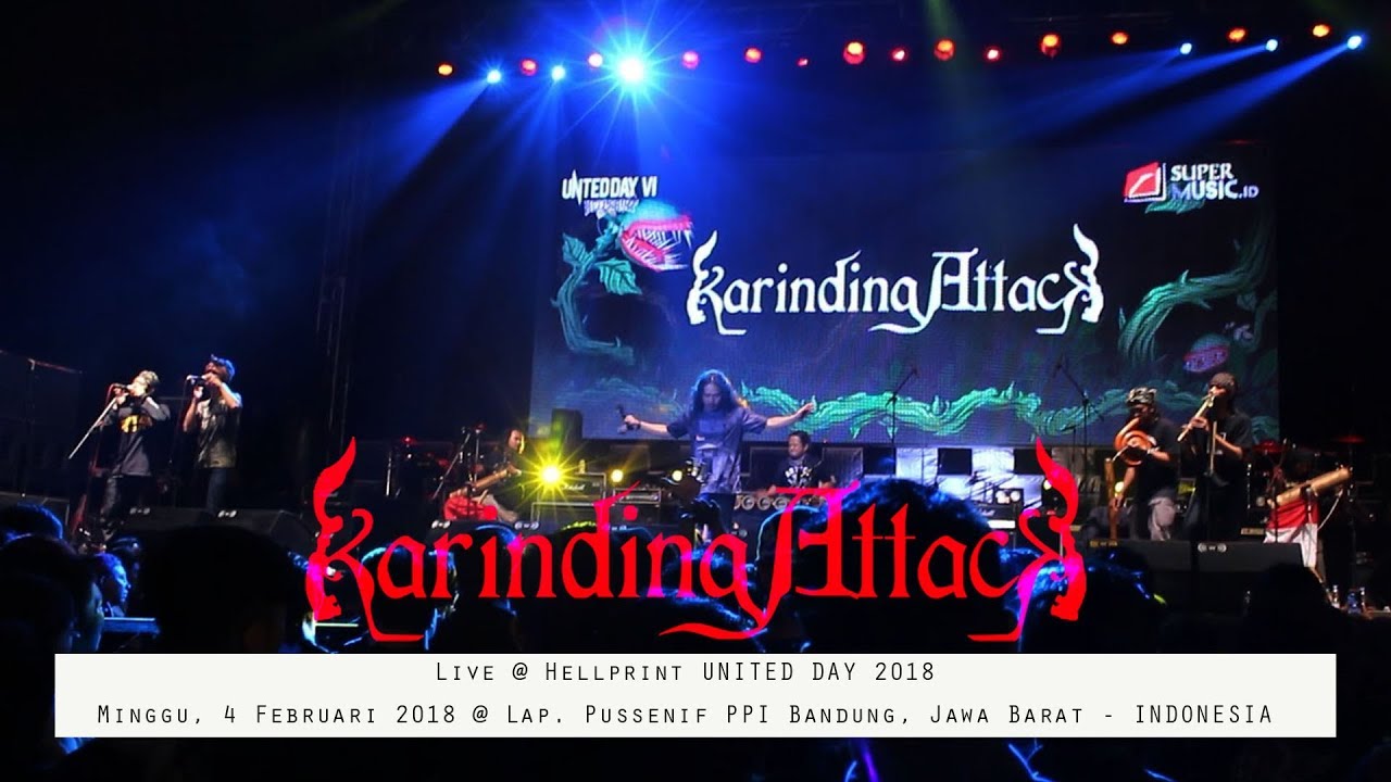 Karinding Attack Live @ Hellprint 2018 - YouTube