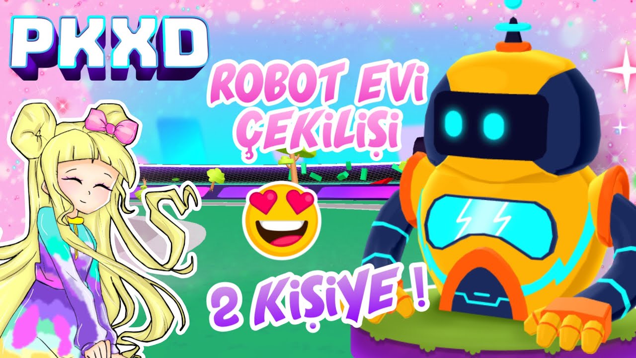 PK XD DEV ROBOT EVİ ÇEKİLİŞİ🤩 / TAM 2 KİŞİYE BEDAVA ROBOT EVİ VERİYORUM ...