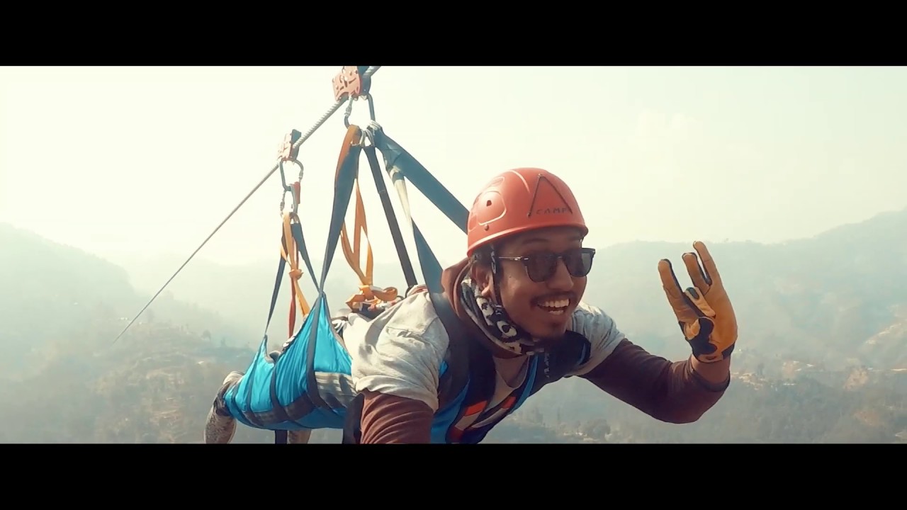 Dhulikhel Zipline - Worldwide Adventures Pvt. Ltd. - YouTube