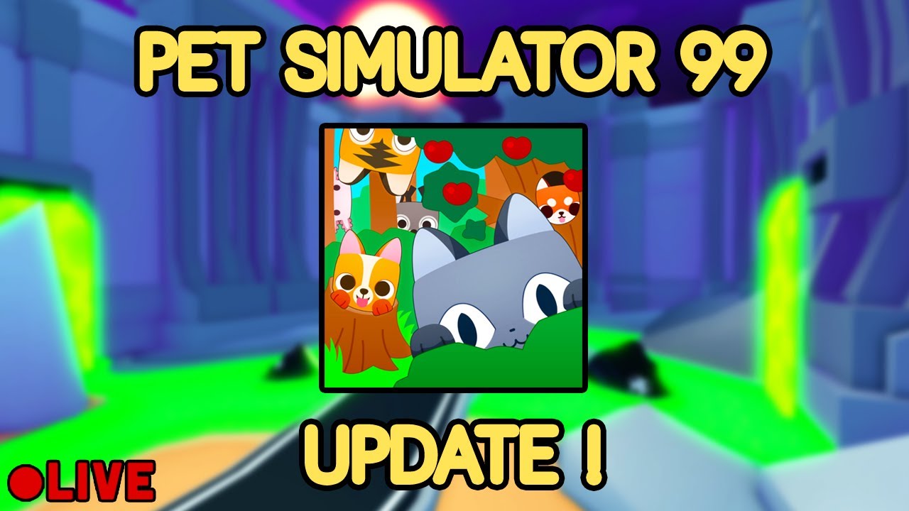 🔴[Trực tiếp] Cập Nhật Mới PET SIMULATOR 99! (23h00) - YouTube