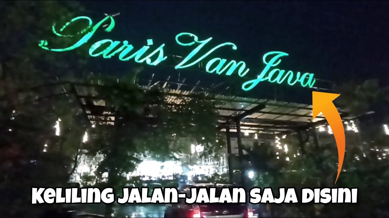 PARIS VAN JAVA MALL, BANDUNG @walkingsantuy - YouTube